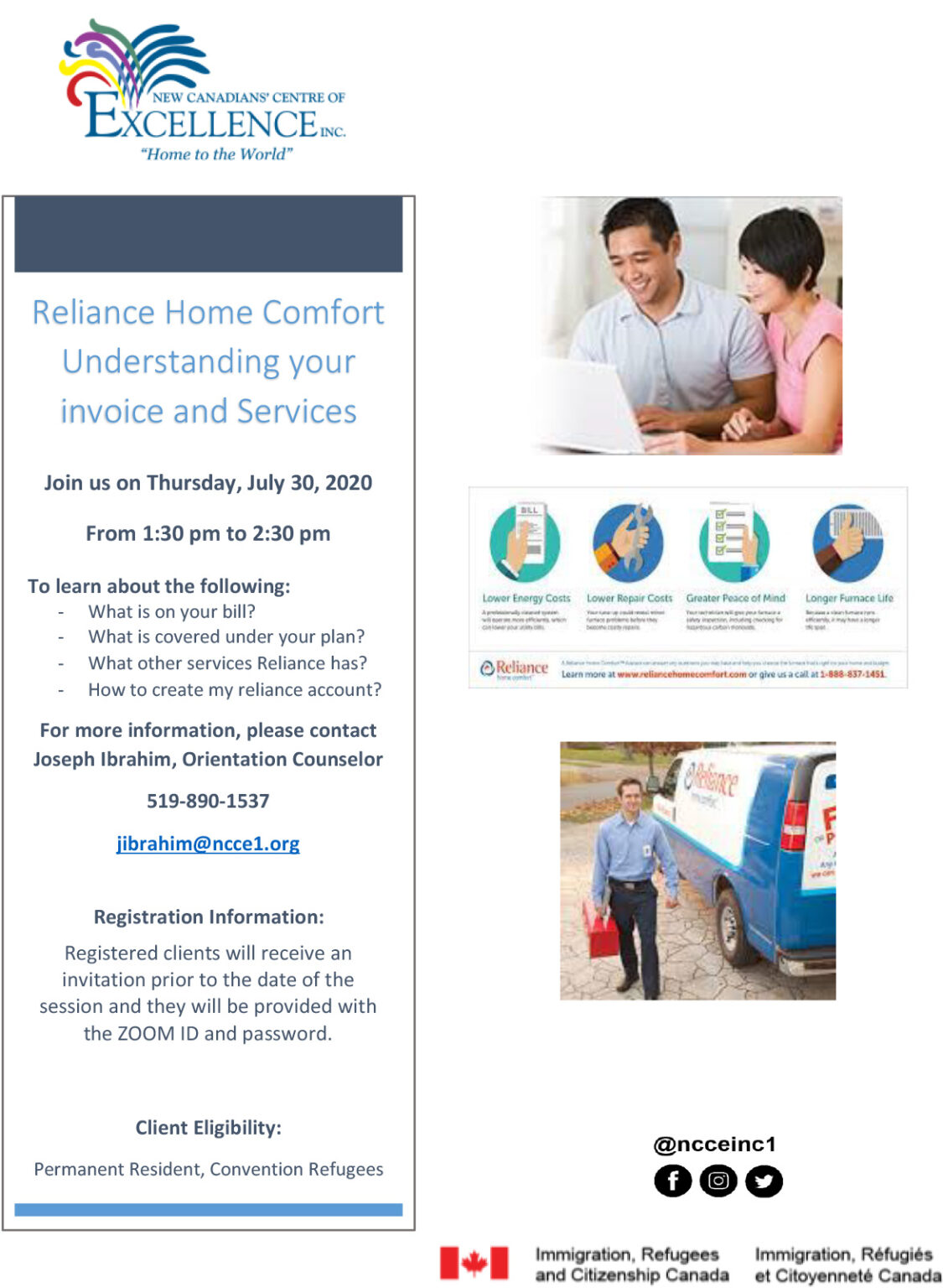 Understanding Your Utilities’ Invoices Series (Reliance Home Comfort ...